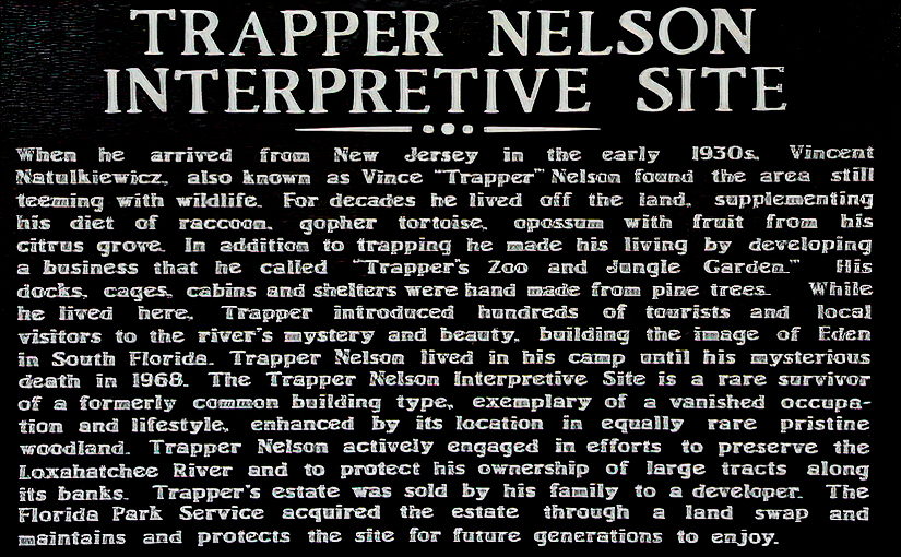 Jonathan Dickinson State Park and Trapper Nelson March 2020 - Shearwater